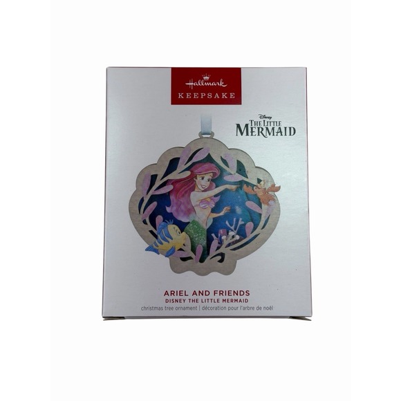Hallmark | Holiday | Hallmark 223 Ariel And Friends Disney The Little ...